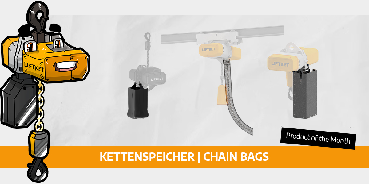 'Product of the Month' - September 22 - LIFTKET electric chain hoists