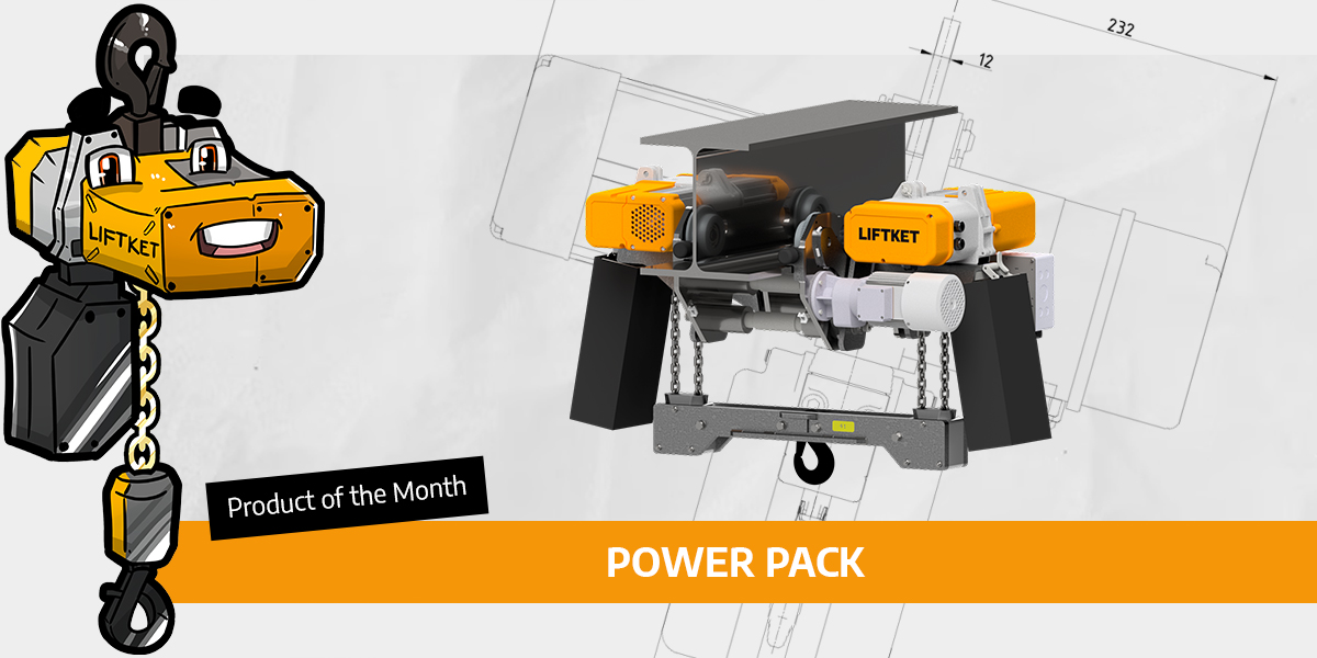 'Product of the Month' - November 22 - LIFTKET electric chain hoists