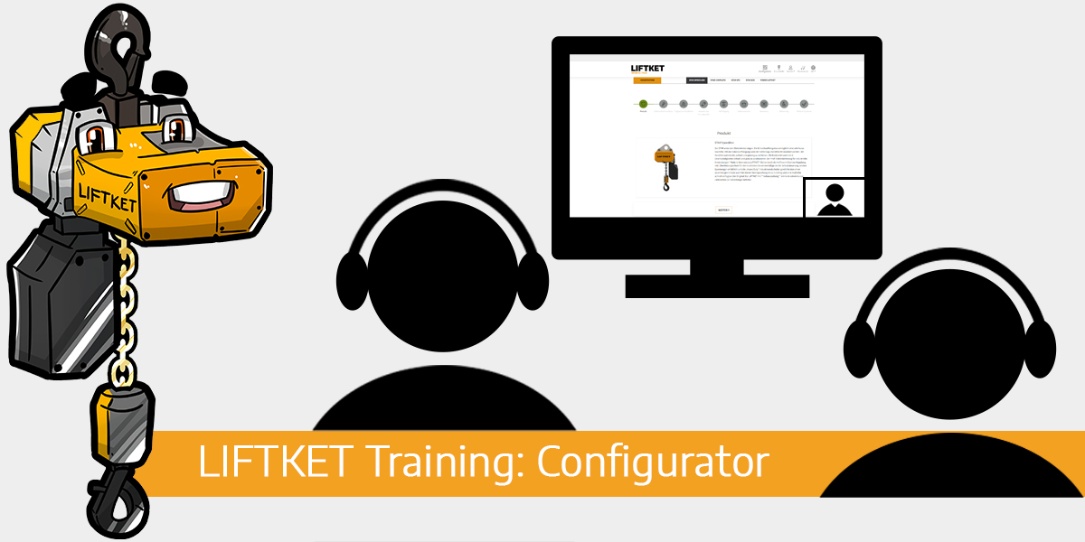 LIFTKET Training: Configurator - LIFTKET electric chain hoists